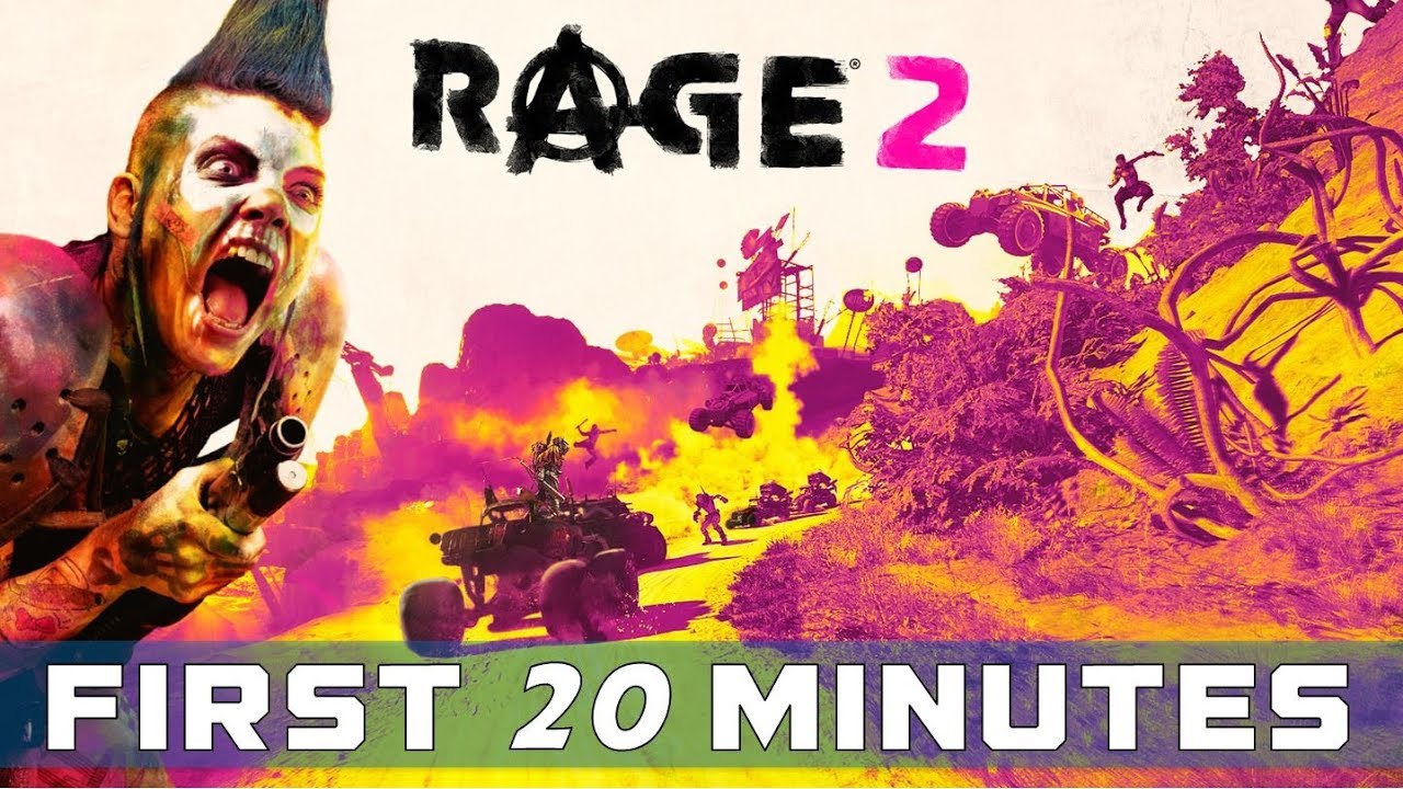 RAGE 2 - The First 20 Minutes of Gameplay | Mission: The Ranger - YouTube