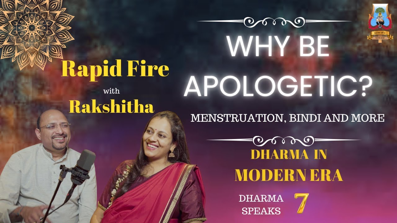 Learn why should we be UNAPOLOGETIC HINDU - Rapid Fire with Rakshitha ...