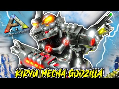 TAMING THE MECHA GODZILLA KIRYU - Ark Survival Evolved - Primal Fear ...