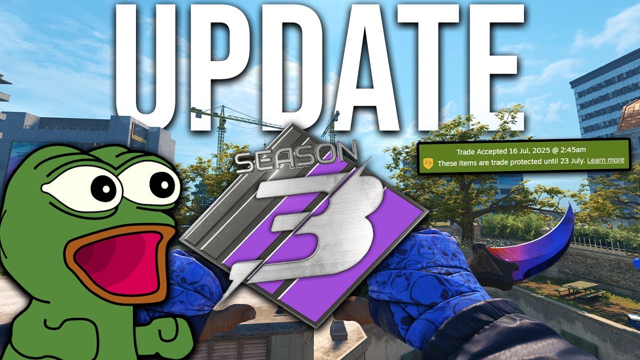 NEUES CS2 UPDATE | CS2 Season 3 + Skin Protection / Reversetrade ...
