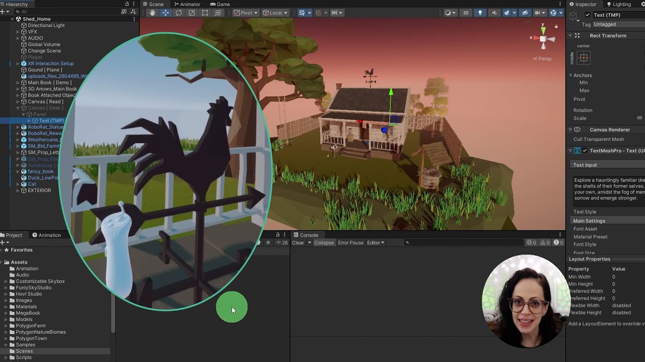 New Cozy VR Interactions: Book & Weather Magic - YouTube