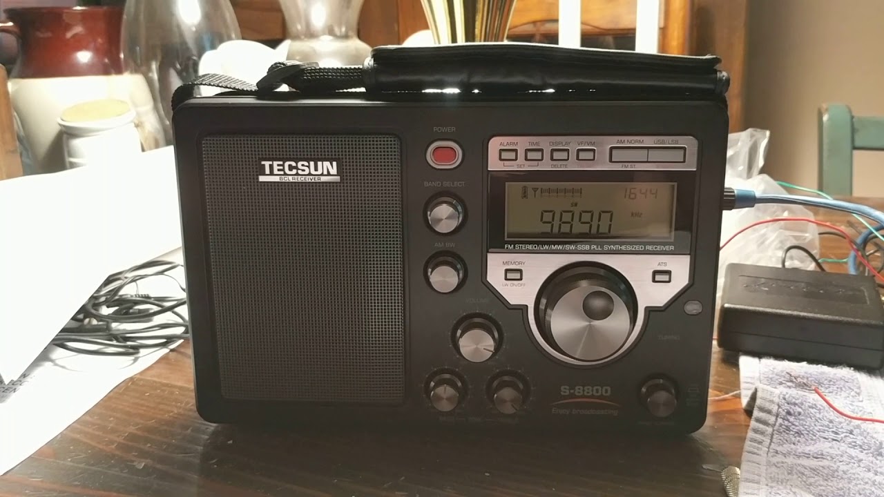 Tecsun S 8800 9890 Wire - YouTube