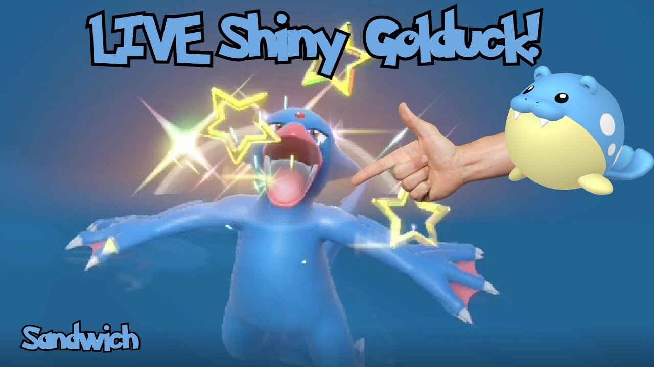 (Scarlet/Violet) LIVE Shiny Golduck with Sandwich Method! - YouTube