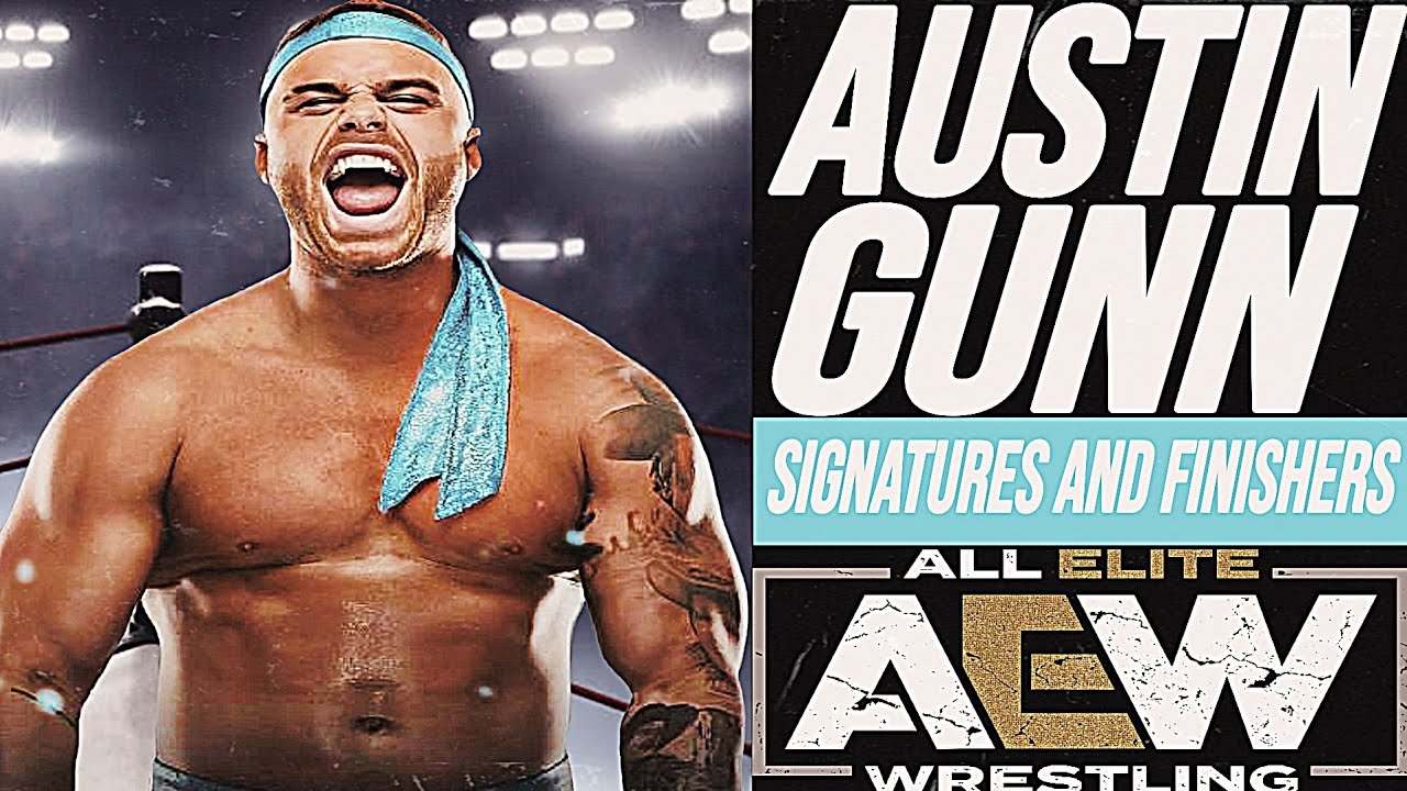 WWE 2K24 - Austin Gunn Signatures and Finishers - YouTube