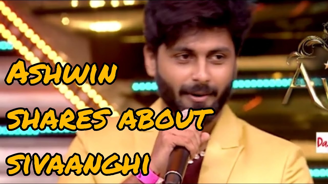 Ashwin shares his personal secrets | shivaangi changed ashwin - YouTube