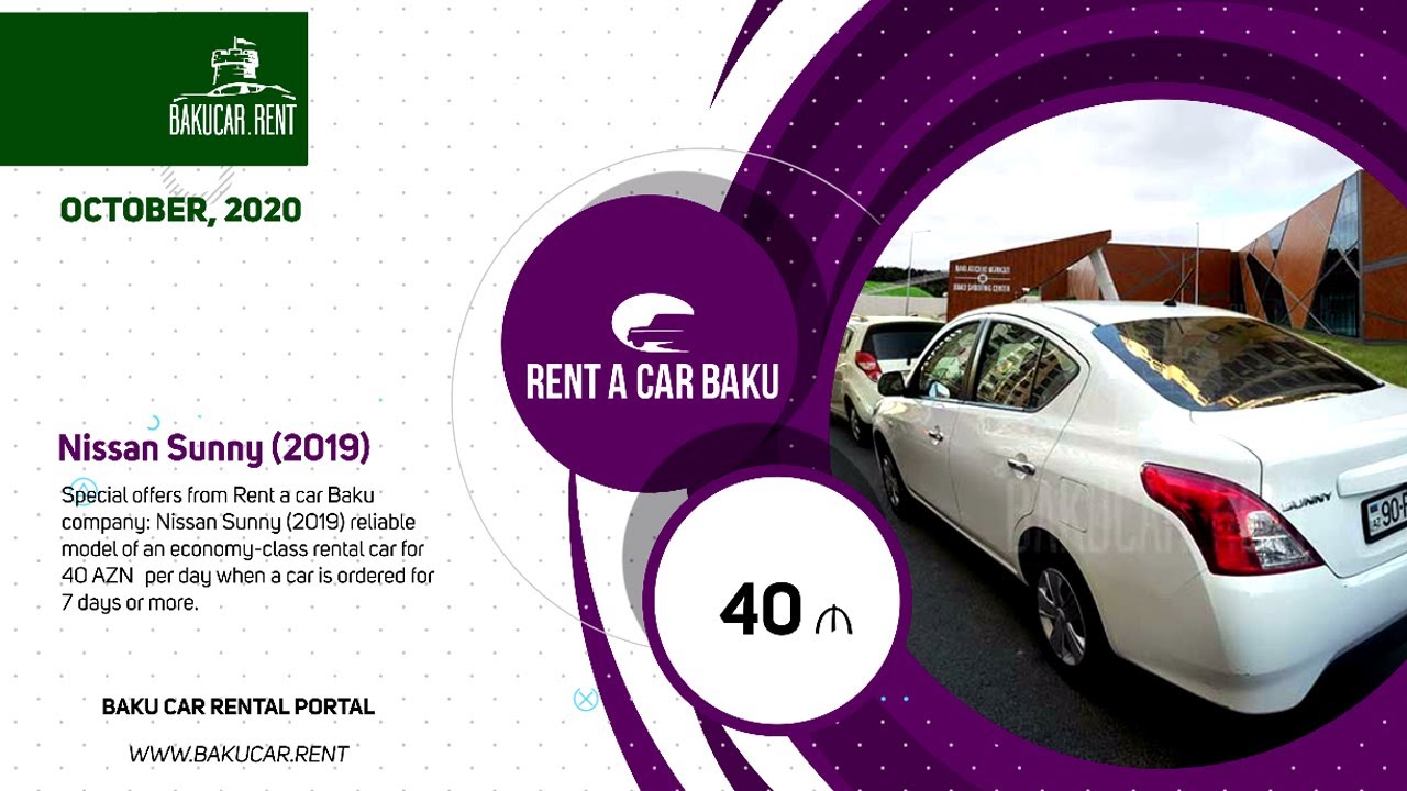 TOP10 deals from local Rent a car Baku companies in October 2020 by ...