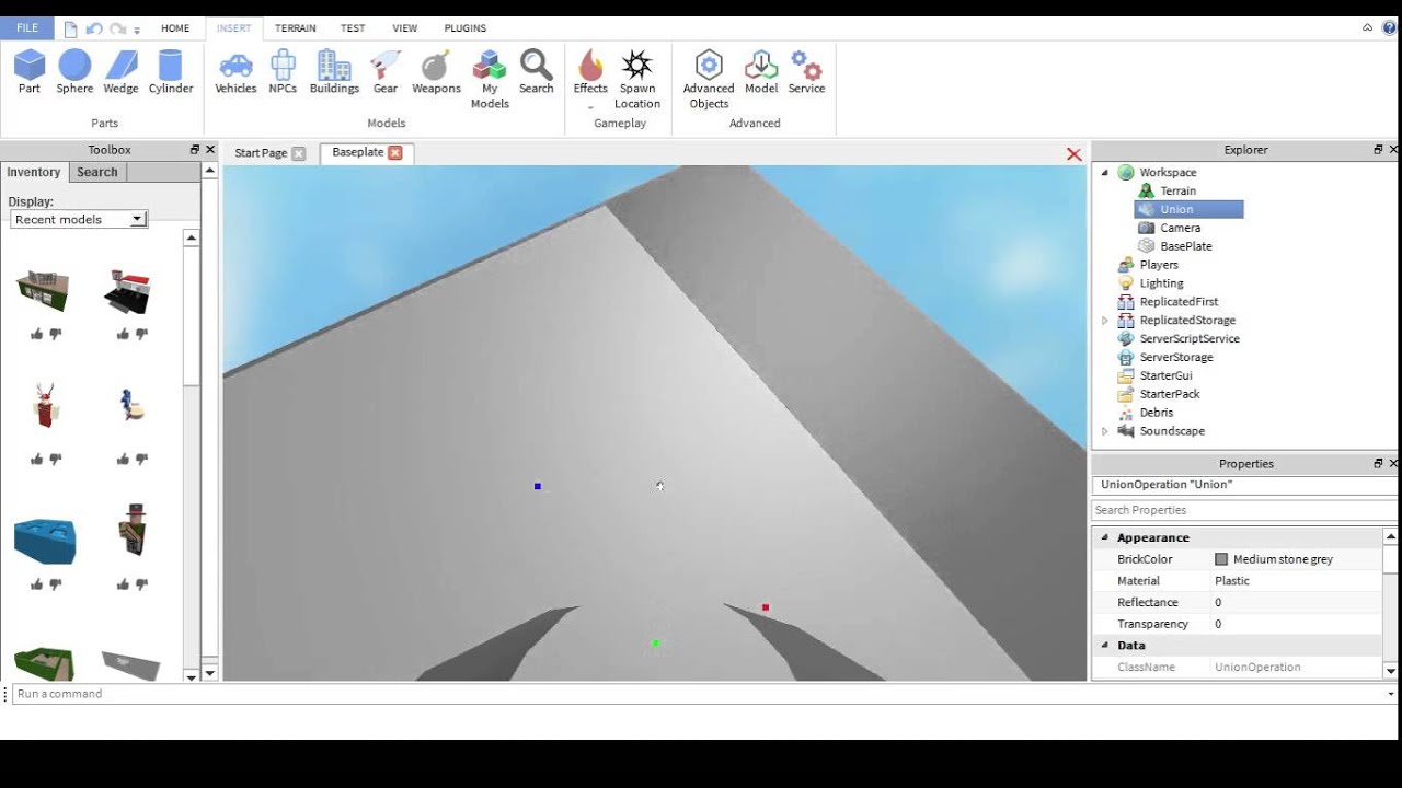 Roblox Update Solid Modeling! - YouTube