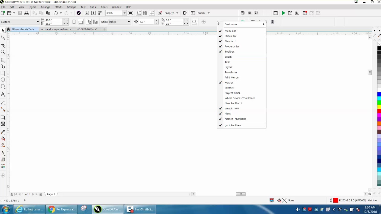 Corel Draw Tips & Tricks how to get your TOOL box BACK - YouTube