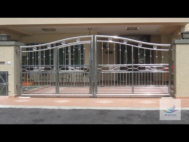 Stainless Steel House Gate Design