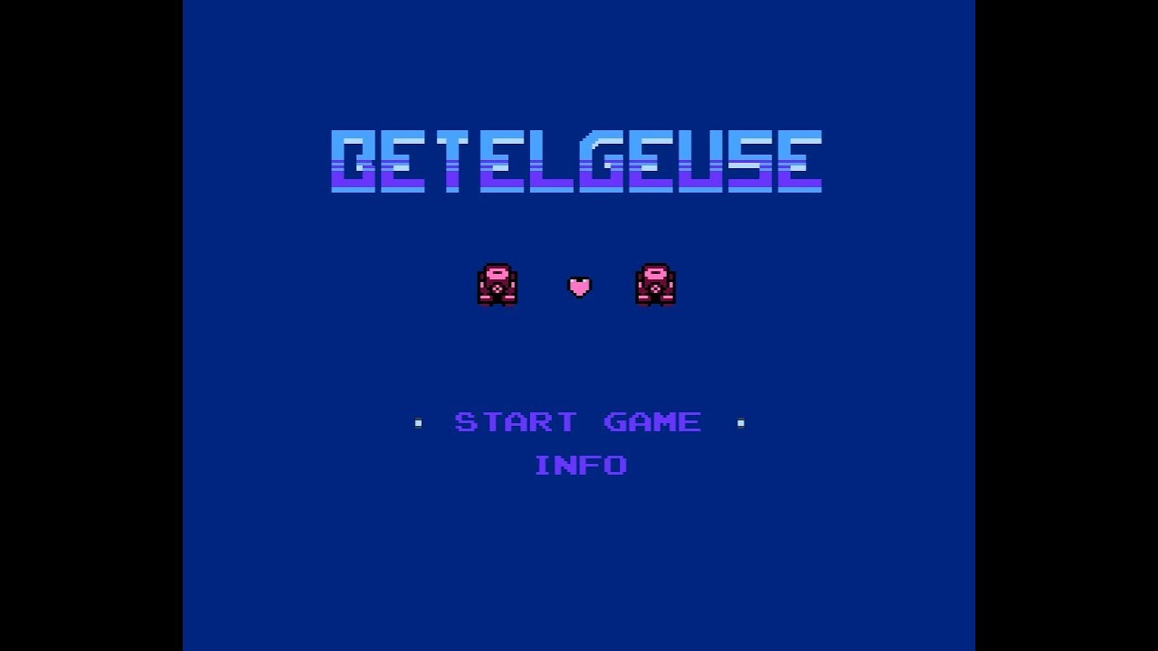 NES game in development - betelgeuse (rooms) - YouTube