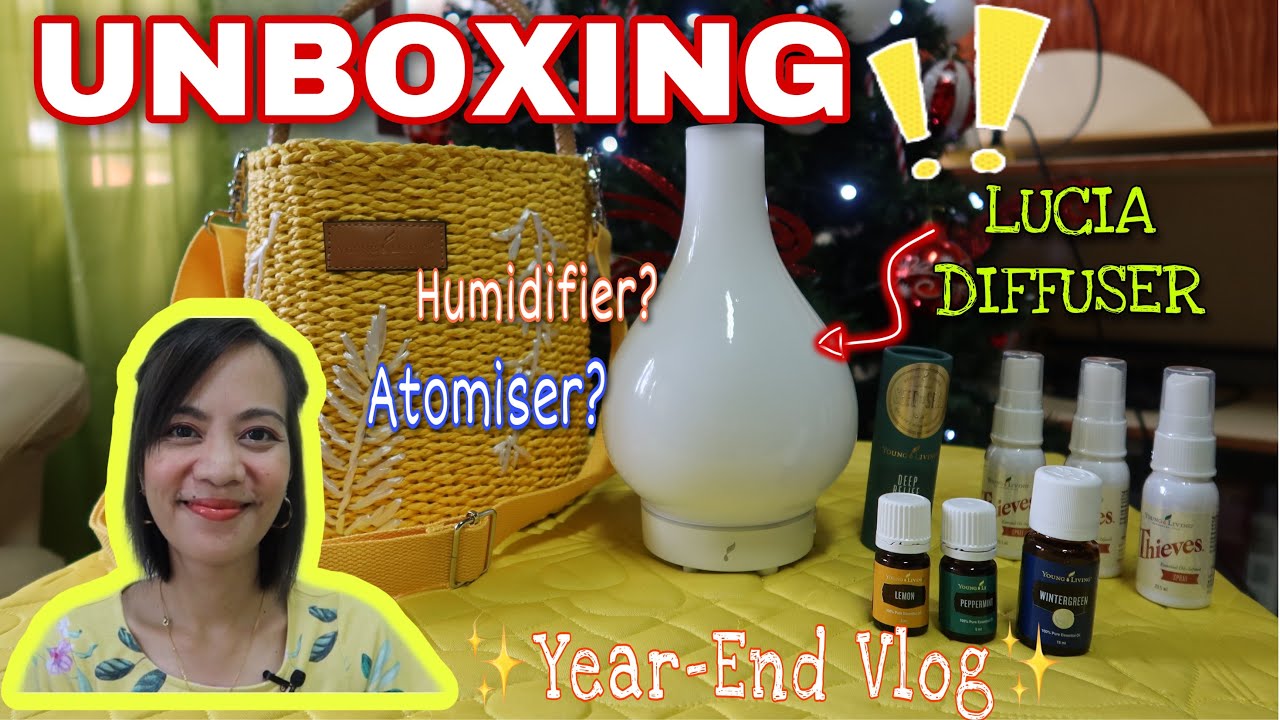 UNBOXING: LUCIA ARTISAN DIFFUSER from YOUNG LIVING PHILIPPINES | NEW ...