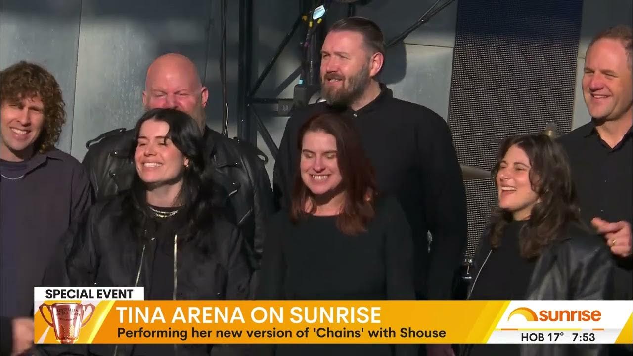 TA X SHOUSE- Chains (Live at SUNRISE Grand Final Breakfast) - YouTube