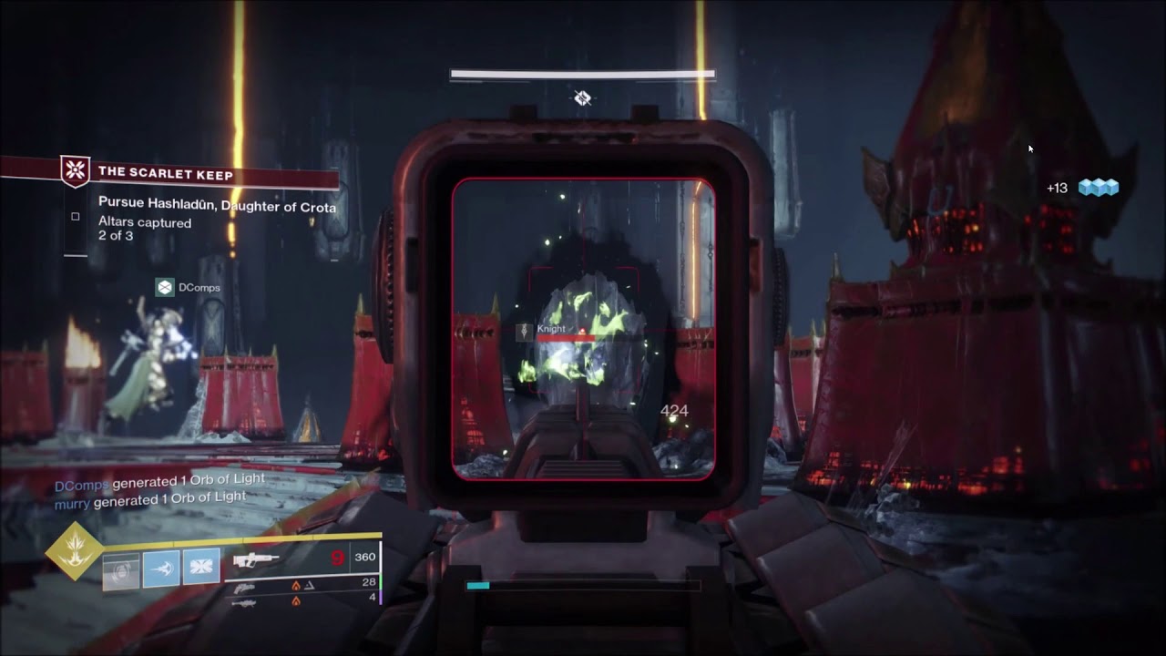 Destiny 2 Shadowkeep The Scarlet Keep Strike Run Google Stadia - YouTube