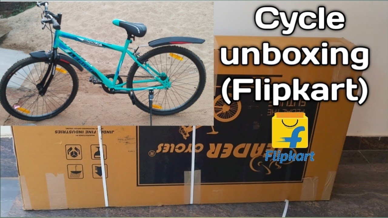 cycle unboxing video | Leader scout 26t SEA blue black for ride 26t ...