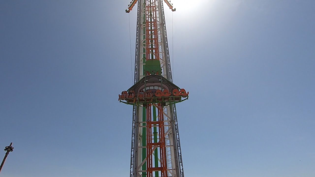 Bigfoot Gravity Bomb Drop Ride Bigfoot Fun Park Full Ride Through ...