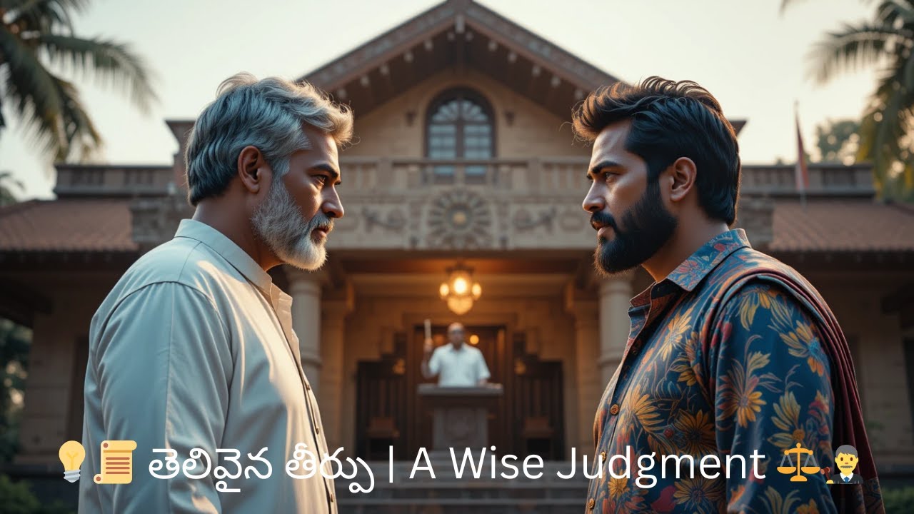 💡📜 తెలివైన తీర్పు | A Wise Judgment ⚖️👨‍⚖️ - YouTube