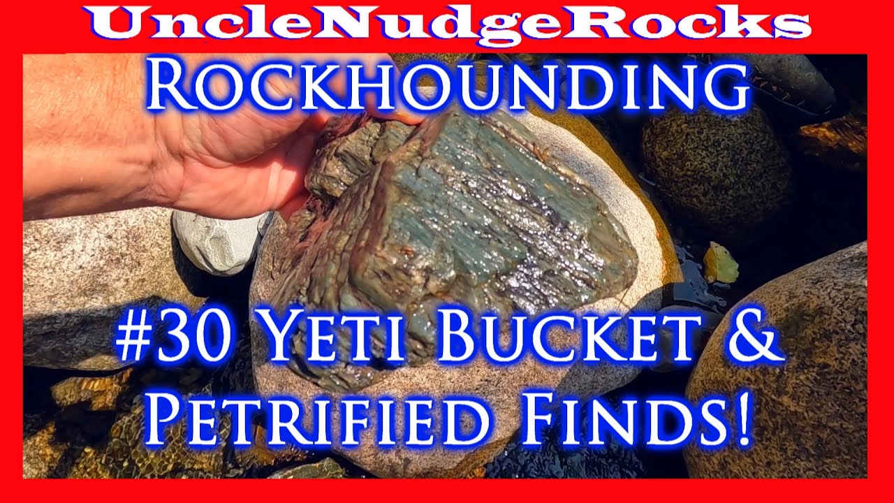 Rockhounding Washington State #30 Yeti Bucket & Petrified Finds! Plus ...