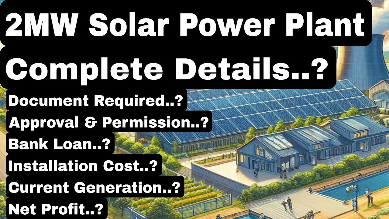 2 MW Solar Power Plant Installation Complete details | Document ...