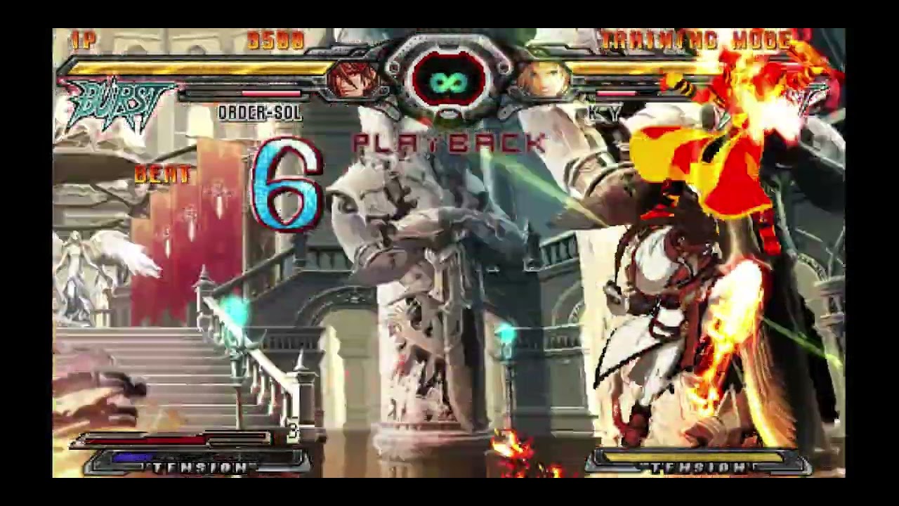Guilty gear xx accent core plus - order sol combos - PSP - YouTube