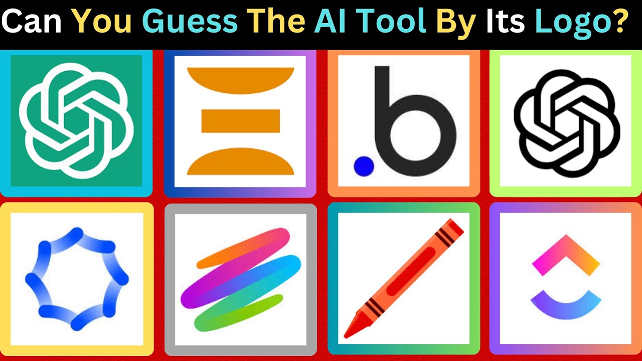 "Can You Guess the AI Tool by Its Logo?" 🤔 || AI Logo Quiz ...