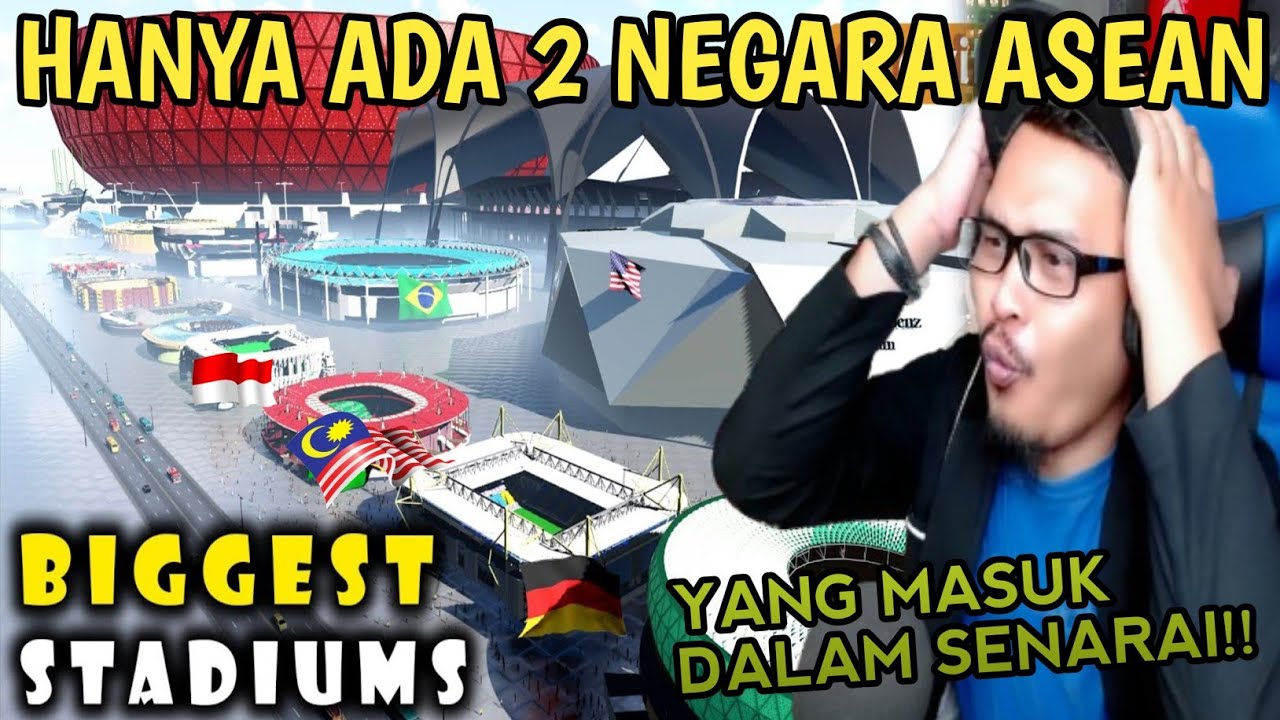 TAK SANGKA NOMBOR 1 MALAH NEGARA ITU‼️ 50 STADIUM BOLA SEPAK TERBESAR ...