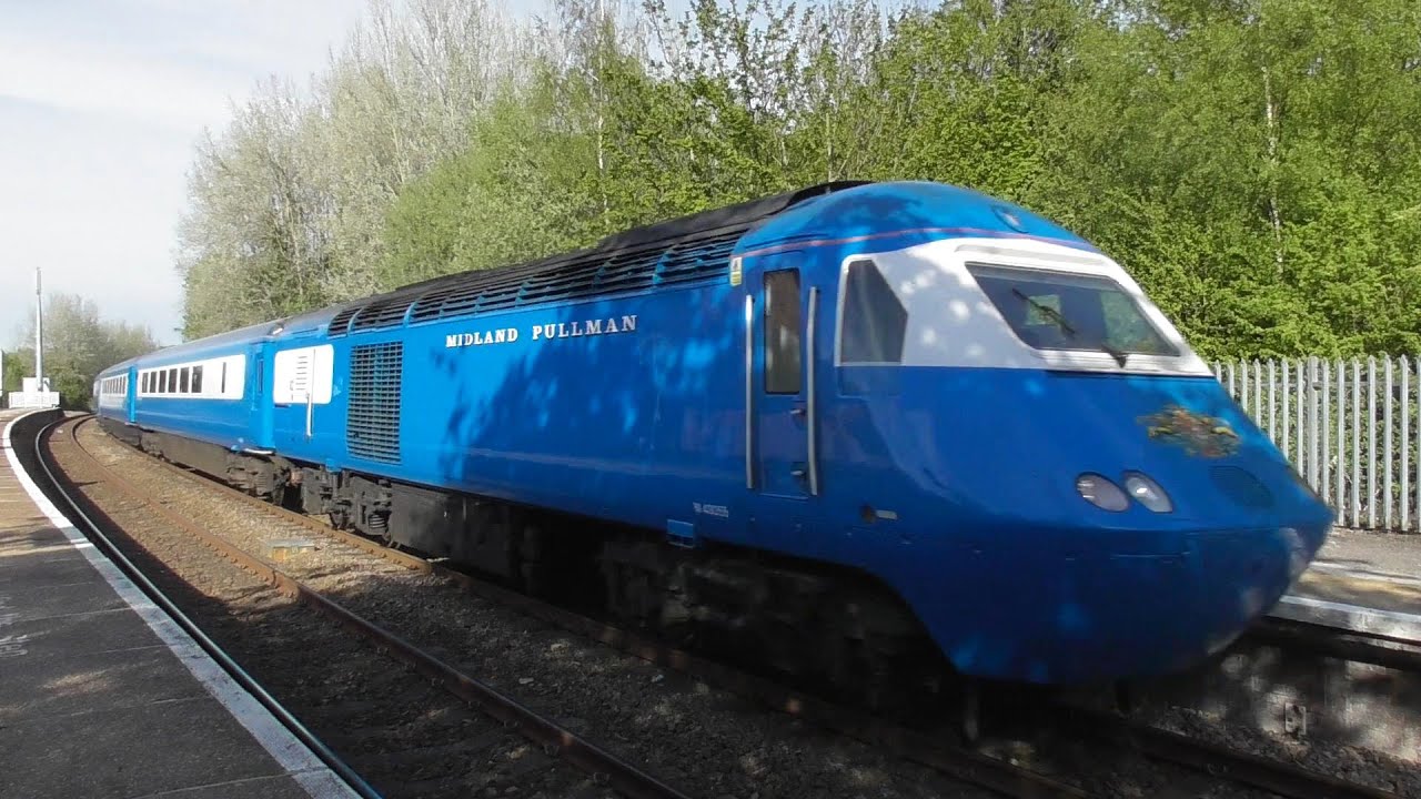 Midland Pullman HST | 43055 & 43046 | Pontefract Baghill Station | 3rd ...