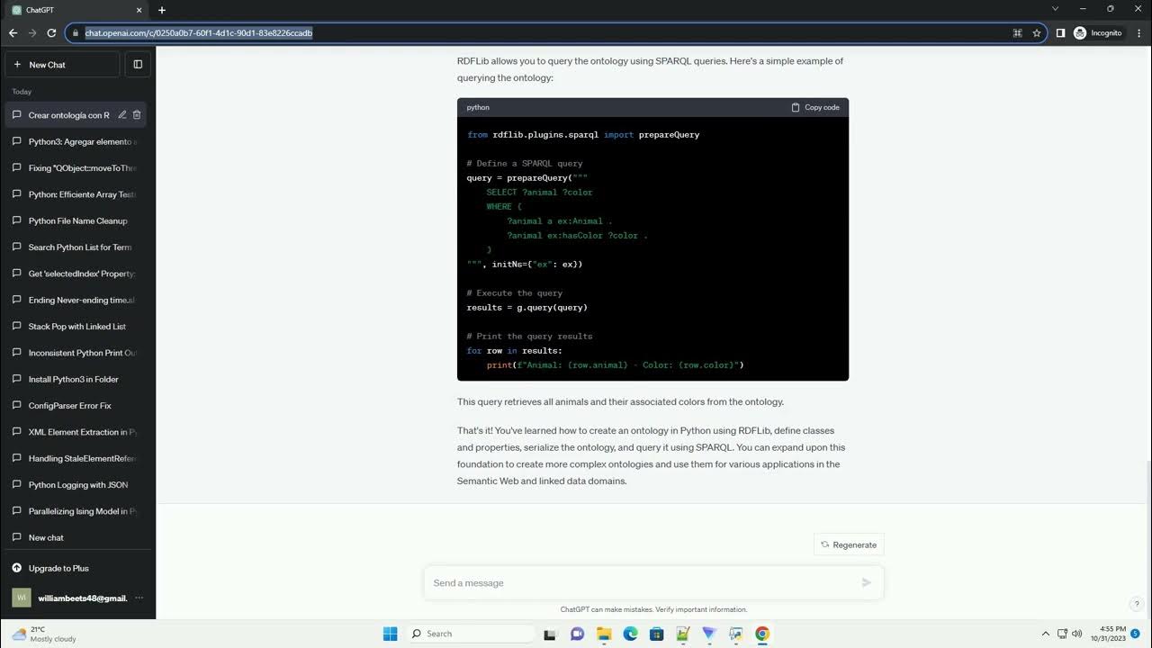 RDFLib How to create ontology in Python - YouTube