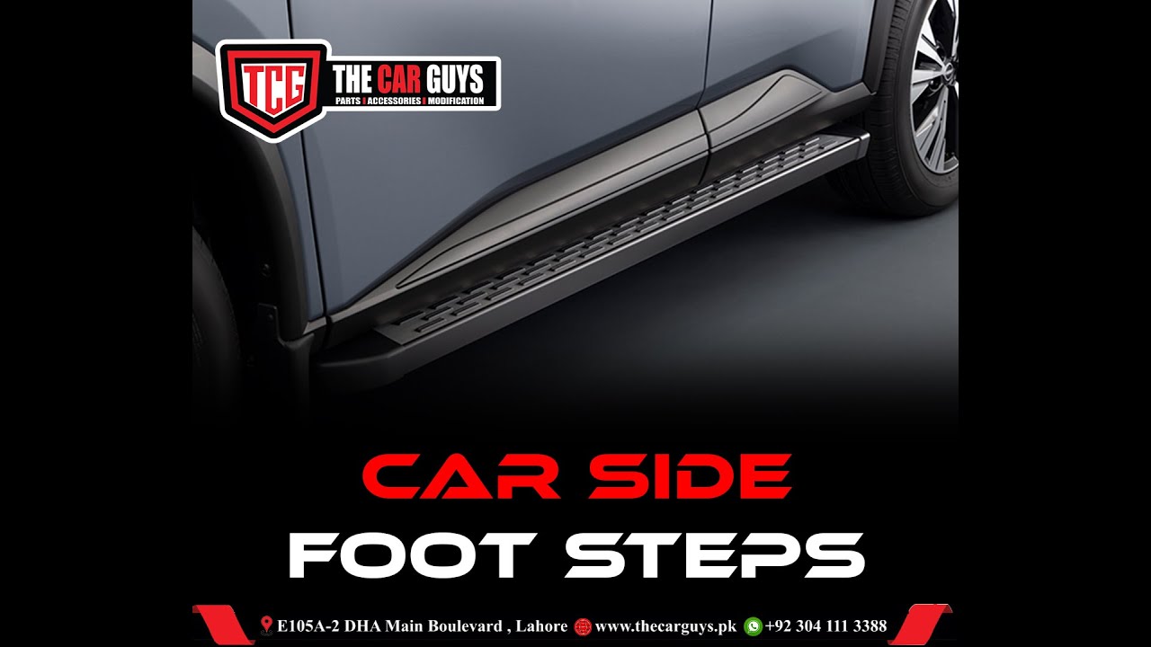 CAR SIDE FOOT STEPS I THE CAR GUYS I CAR MODIFICATION I CAR ACCESSORIES ...