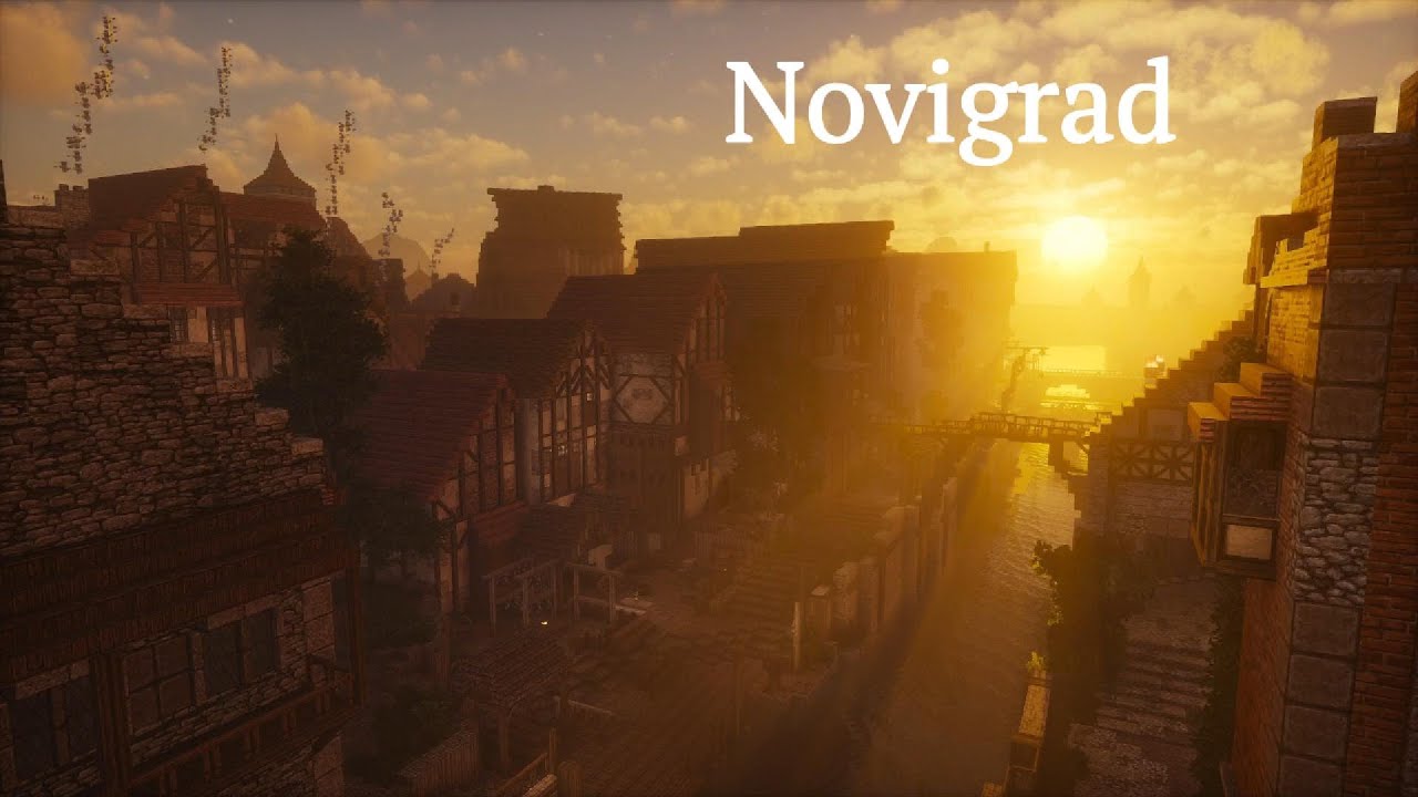 Novigrad | Recreated in Minecraft - YouTube