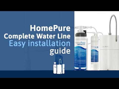 HomePure Complete Water Line — Easy installation guide - YouTube