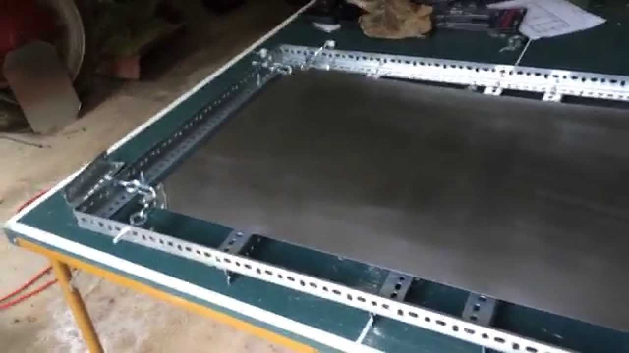 Plate Reverb Build: Hanging Plate on Frame - YouTube
