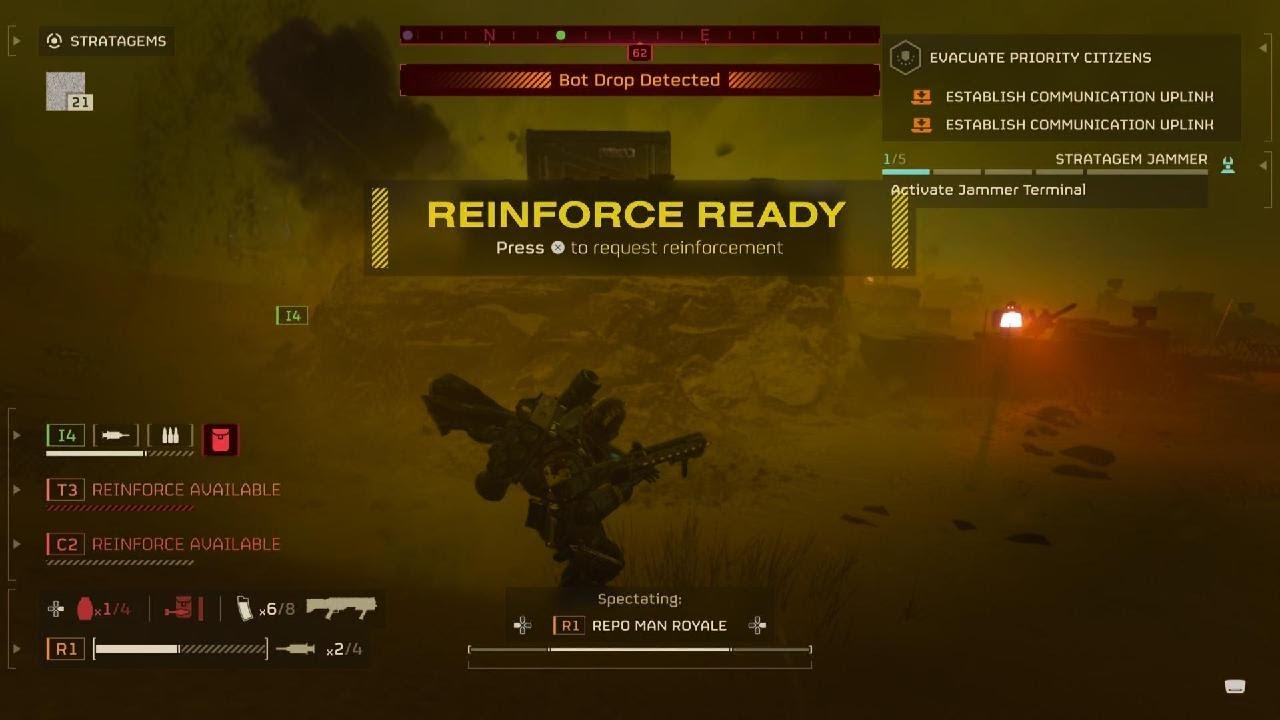 HELLDIVERS 2 - tank yeet - 20240707231848 - YouTube