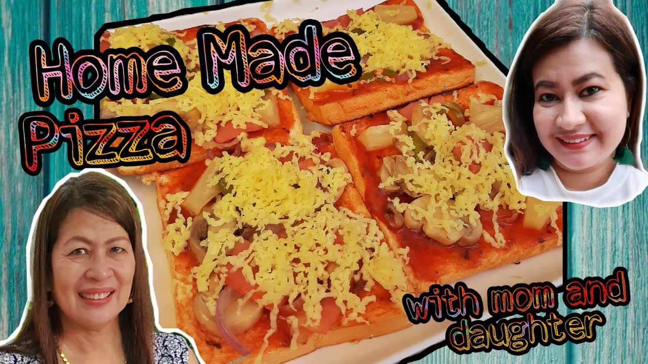 Making Home Made Pizza | Mom and daughter Vlog #5 - YouTube