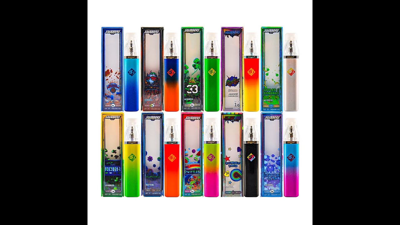 SLUGGERS HIT GRAM SLAM DISPOSABLE VAPE - YouTube