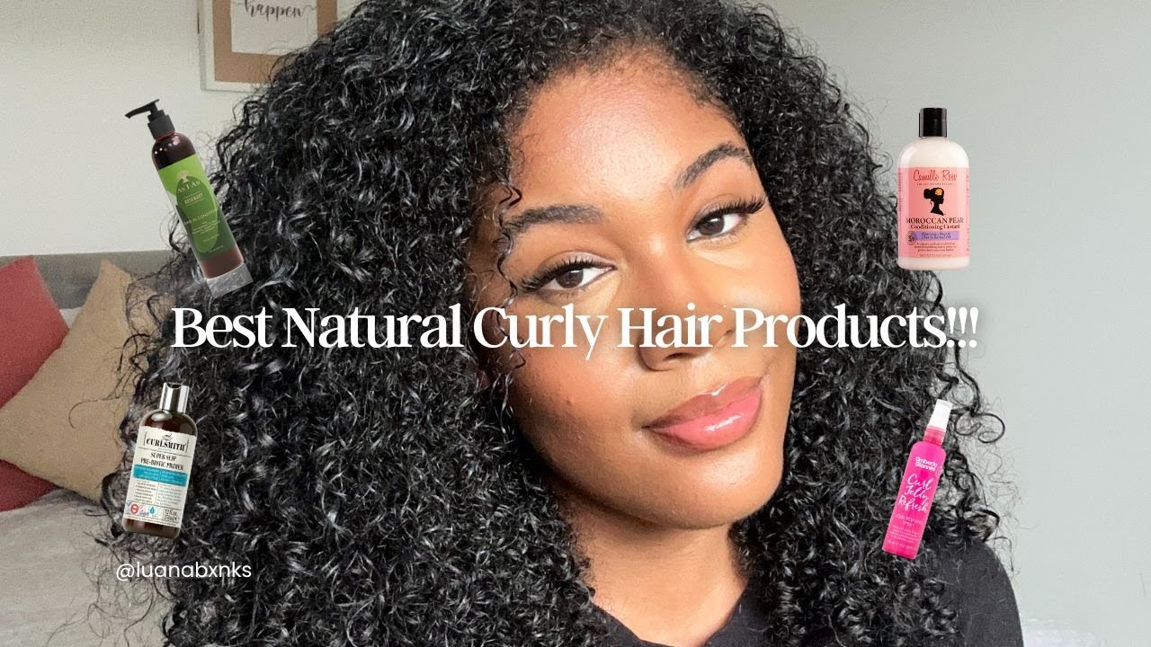 Best NATURAL Curly Hair Products I'm OBSESSED With Right Now | Luana ...