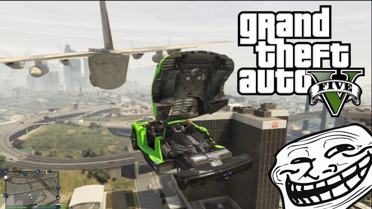 GTA 5: I'm Such a Troll LOL (GTA V Online Funny Moments #18) - YouTube