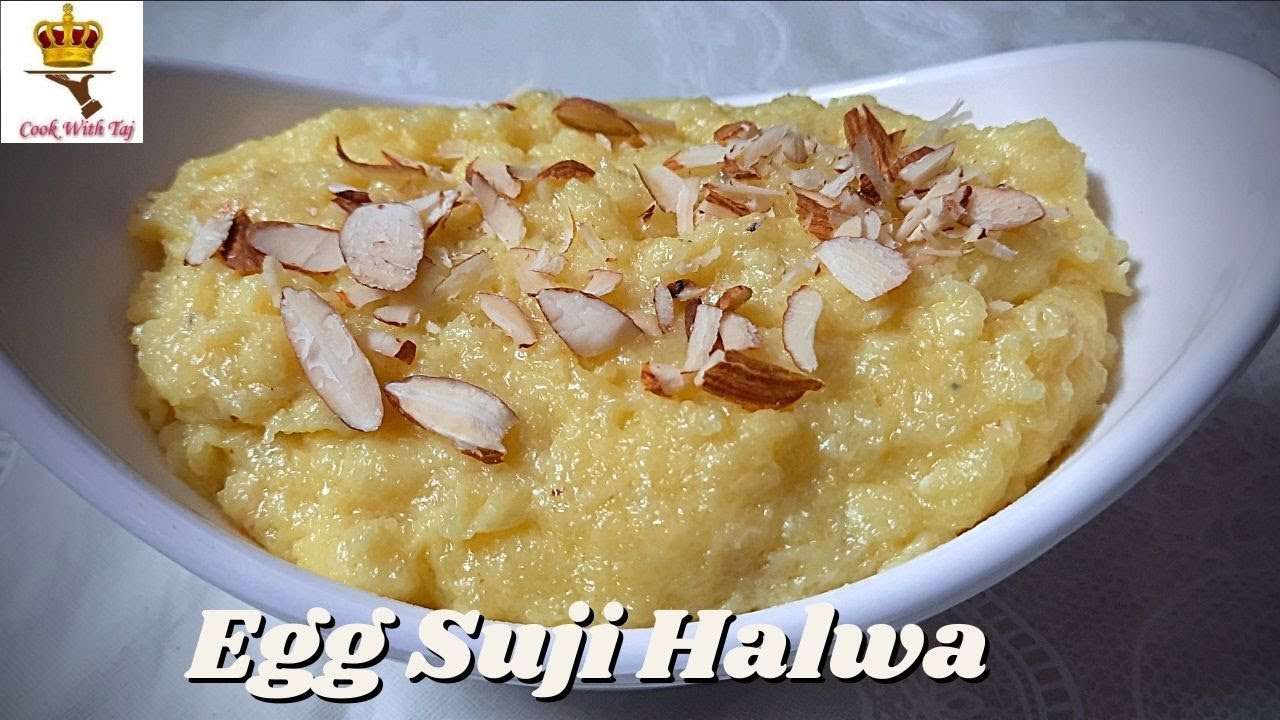 Egg Suji Halwa | Winter Special Egg Halwa | Egg Halwa | Suji Halwa ...