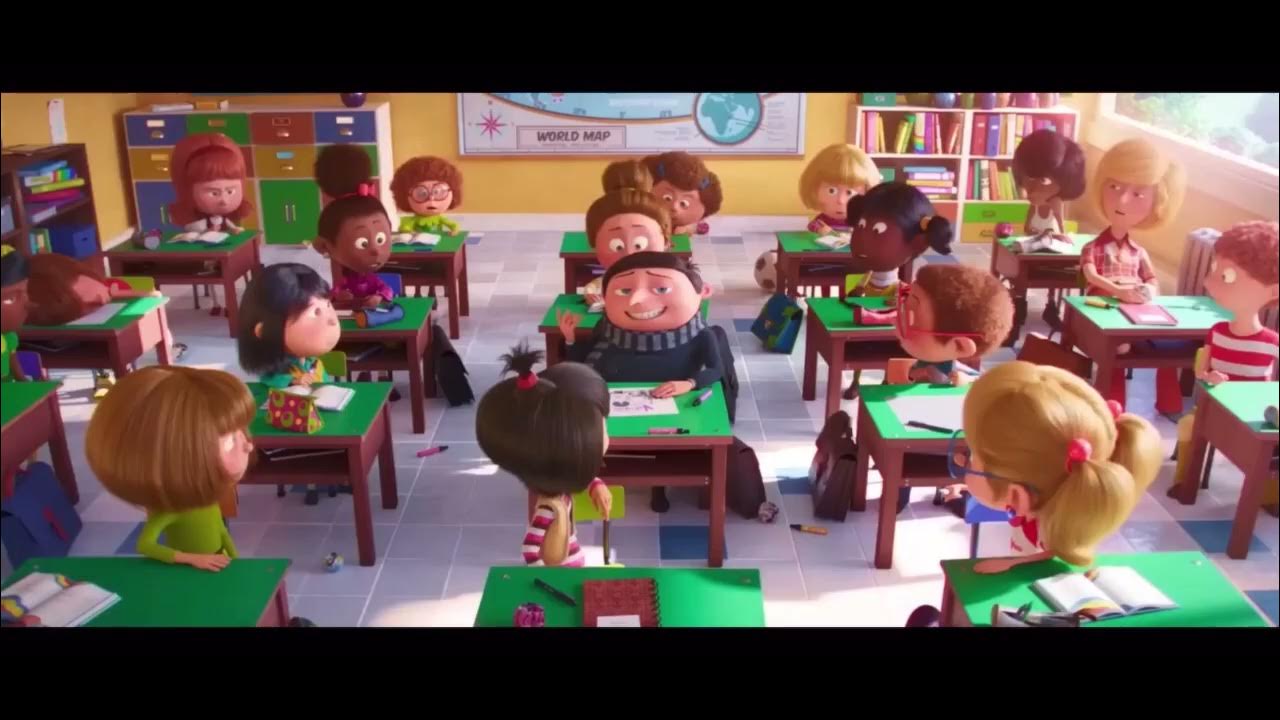 Minions: Rise of Gru/ School Scene - YouTube
