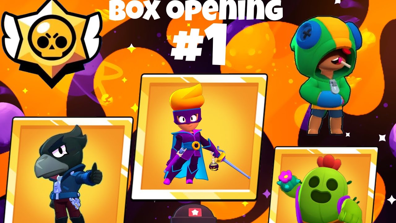 Box Opening #1 | Brawl Stars - YouTube