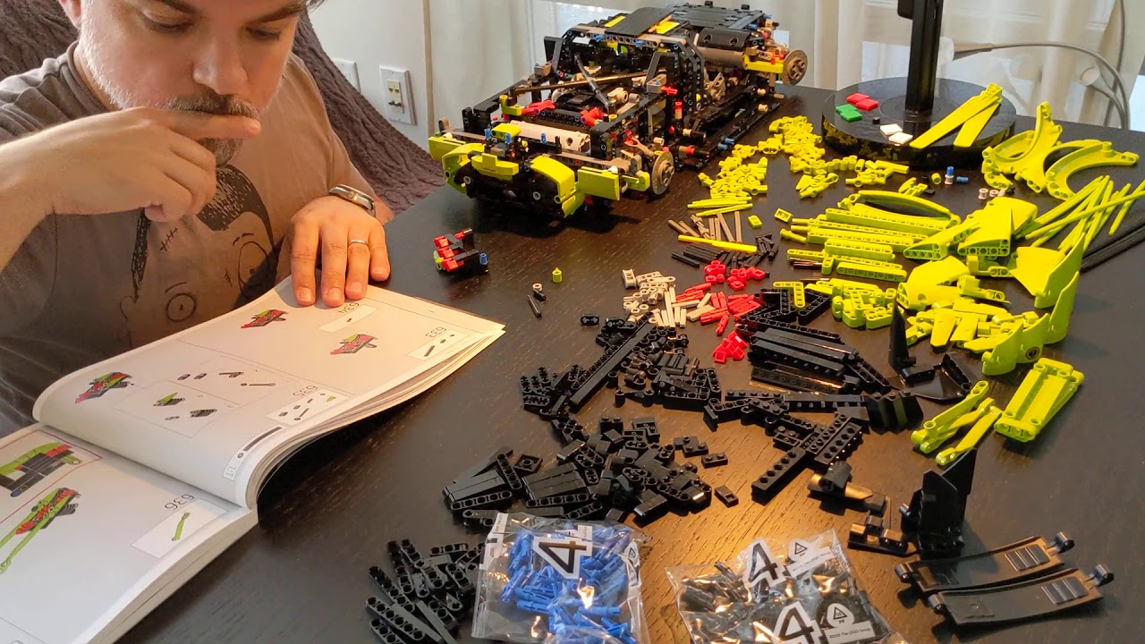 Lamborghini Sian Lego (box 4, part 1) 30x - YouTube