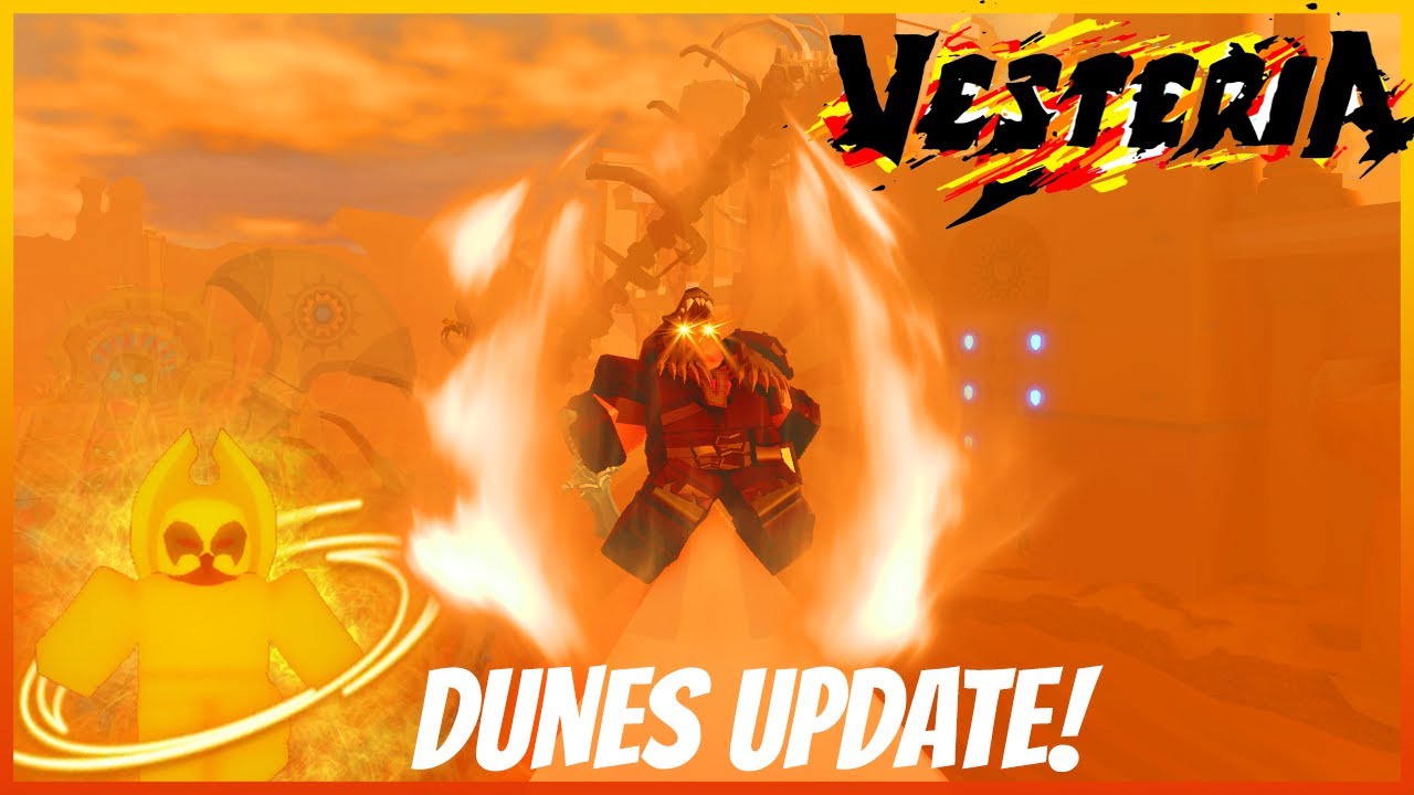 Vesteria - Dunes Update [Weapons, Mobs, Bosses, Locations & More] - YouTube
