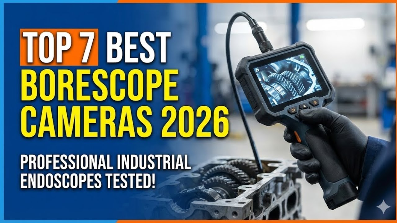 Top 7 Best Borescope Inspection Cameras 2026 – Industrial Endoscopes ...