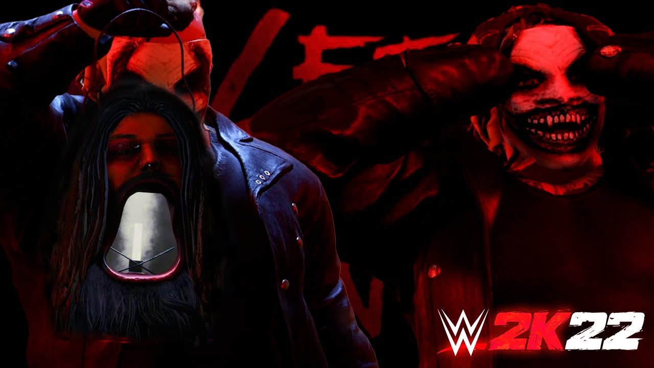 WWE 2K22 The Fiend Bray Wyatt Entrance - YouTube