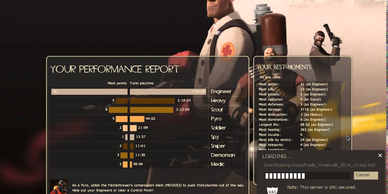 Team fortress 2 Minecraft Server - YouTube