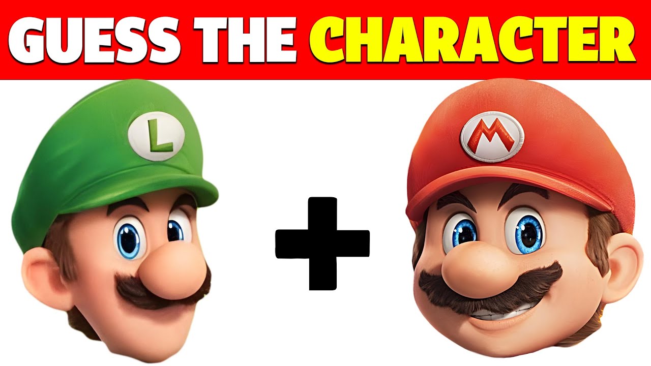 Guess the Super Mario Character by Emojis | Super Mario Emoji Quiz🍄 ...