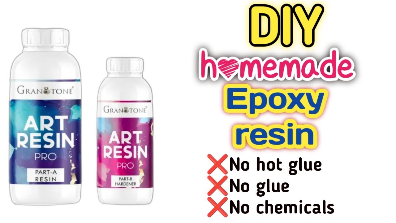 How to make Epoxy resin/DIY homemade resin/how to make resin crafts ...