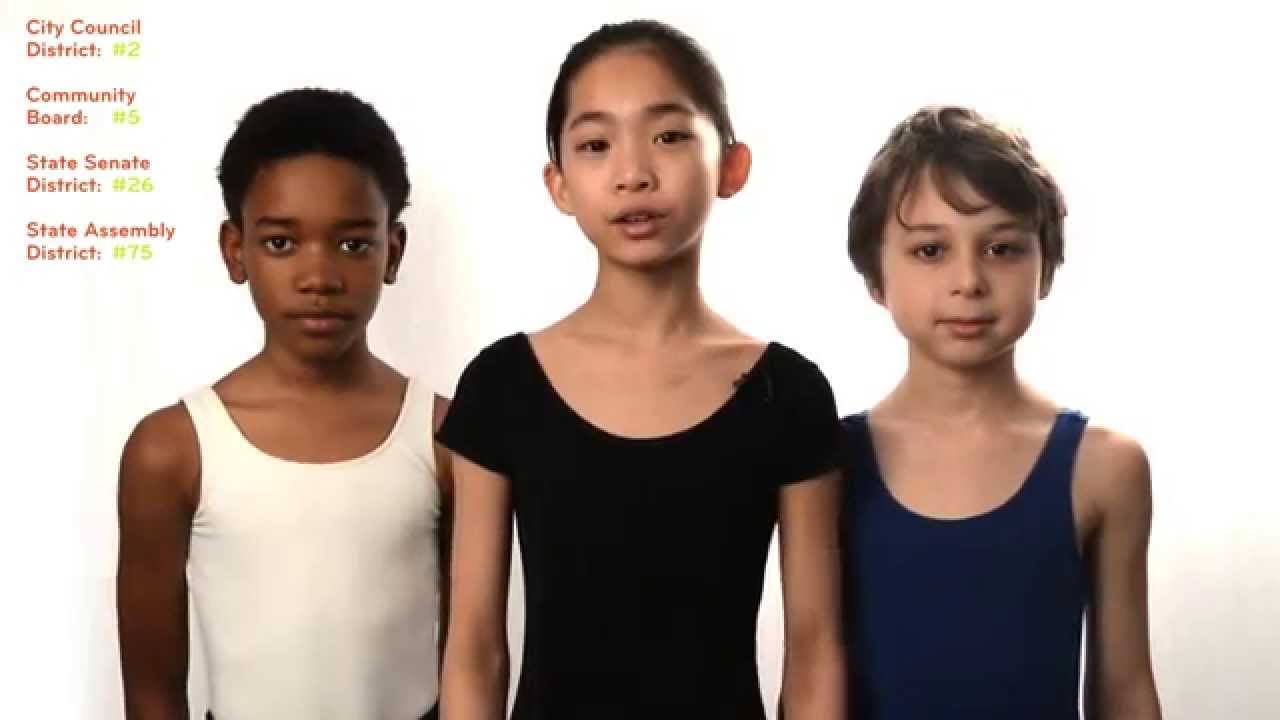 Ballet Tech Students: NEW YORKERS FOR DANCE (Manhattan) - YouTube