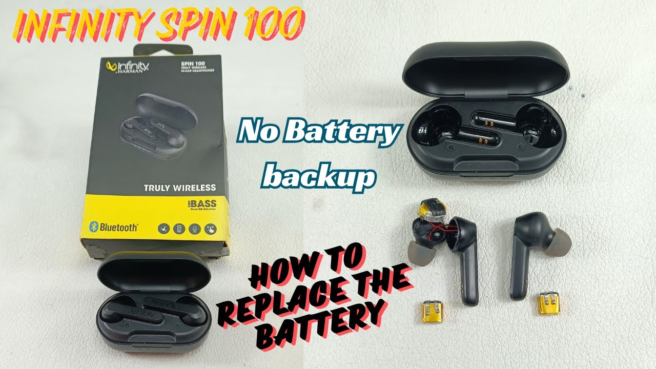 Infinity by Harman Spin 100 Wireless Earbuds | No battery backup Dead ...