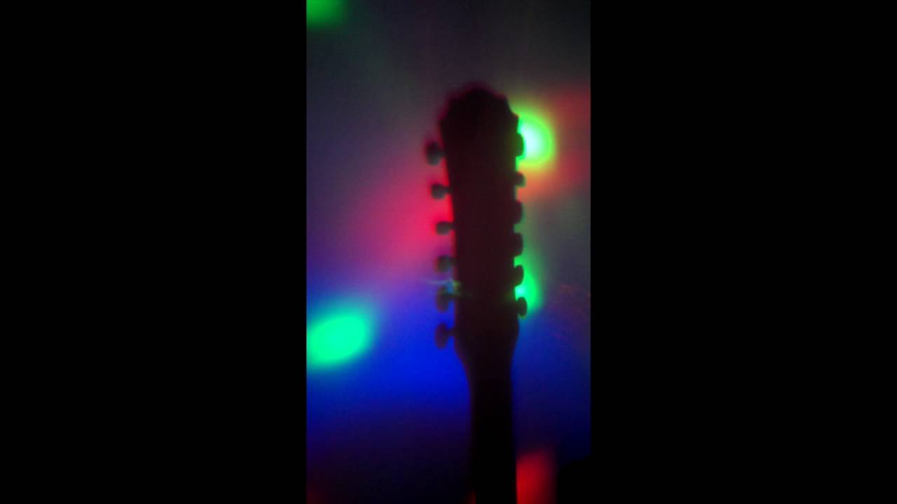 Disco Guitar String Lightening - YouTube