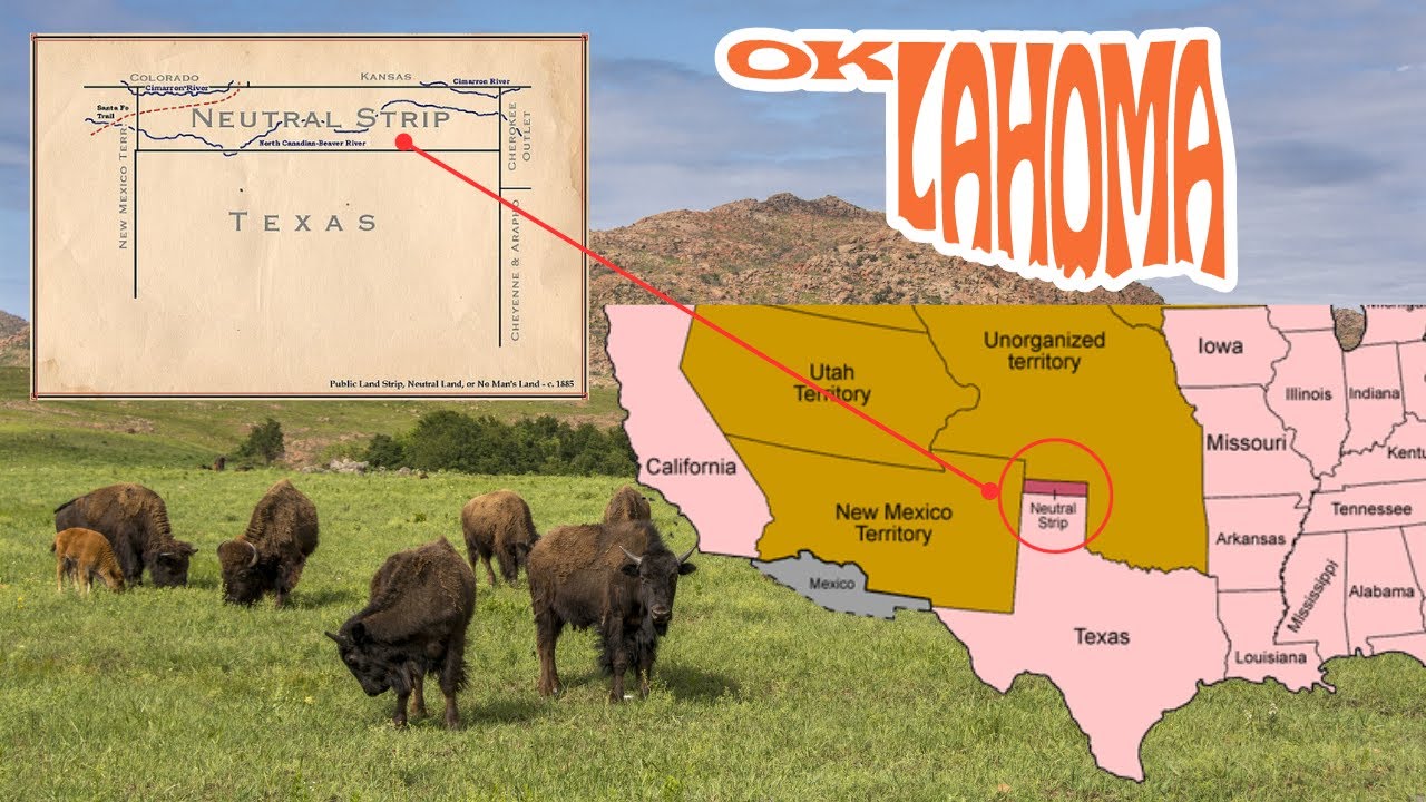 Oklahoma's Panhandle Explained in 90 Seconds | Random Facts #shorts # ...